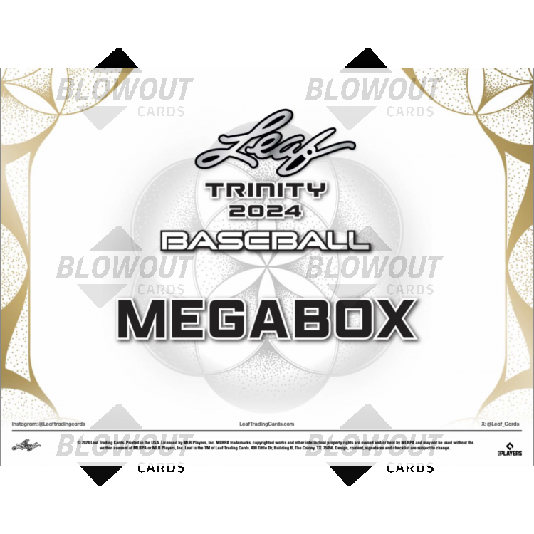 2024 Leaf Trinity Baseball Mega Box