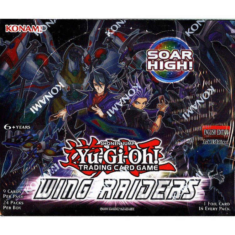 Yugioh Wing Raiders 1st Edition Booster Box