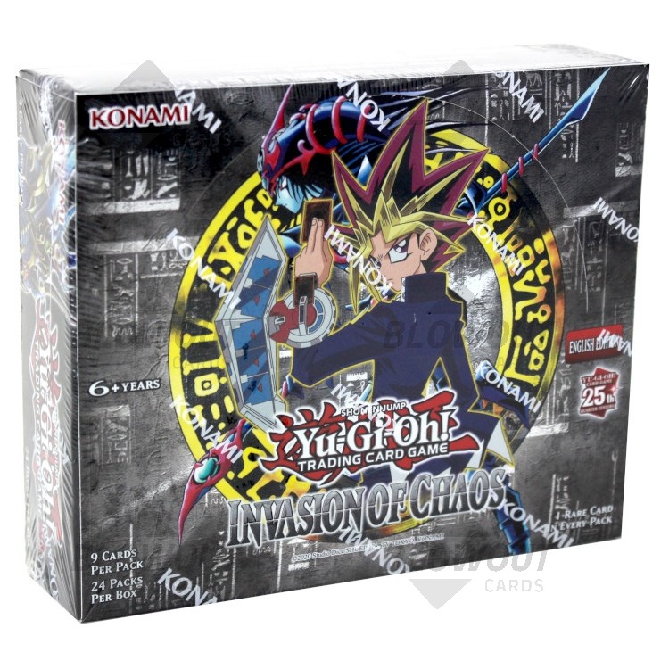 Yugioh Invasion of Chaos 25th Anniversary Edition Booster Box
