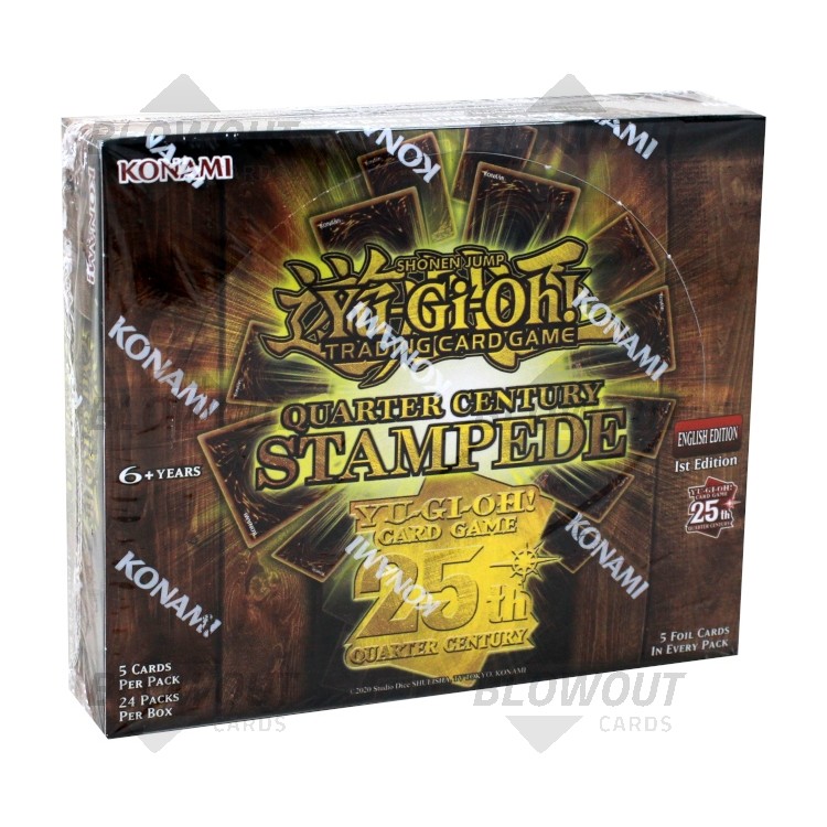 Yugioh Quarter Century Stampede Booster Box
