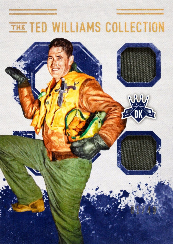 Ted Williams military memorabilia cards arrive in 2017 Diamond Kings ...