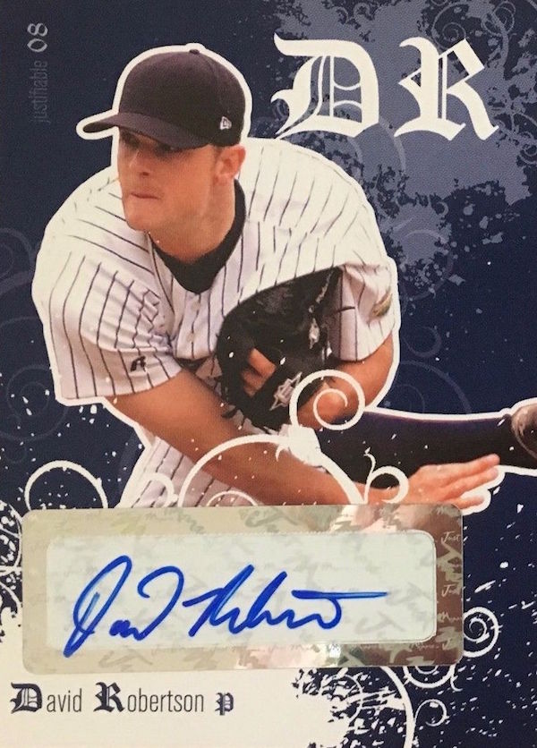 Have you ever seen a certified autograph card of David Robertson ...