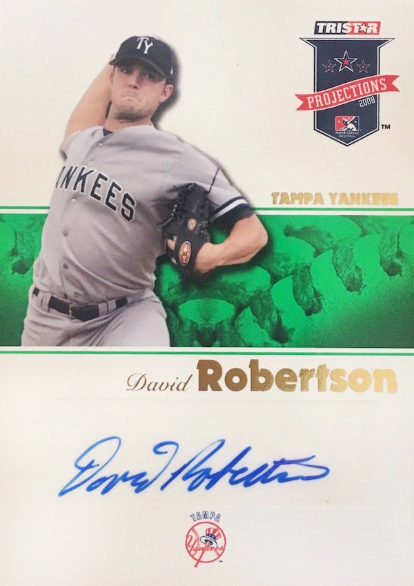 Have you ever seen a certified autograph card of David Robertson ...