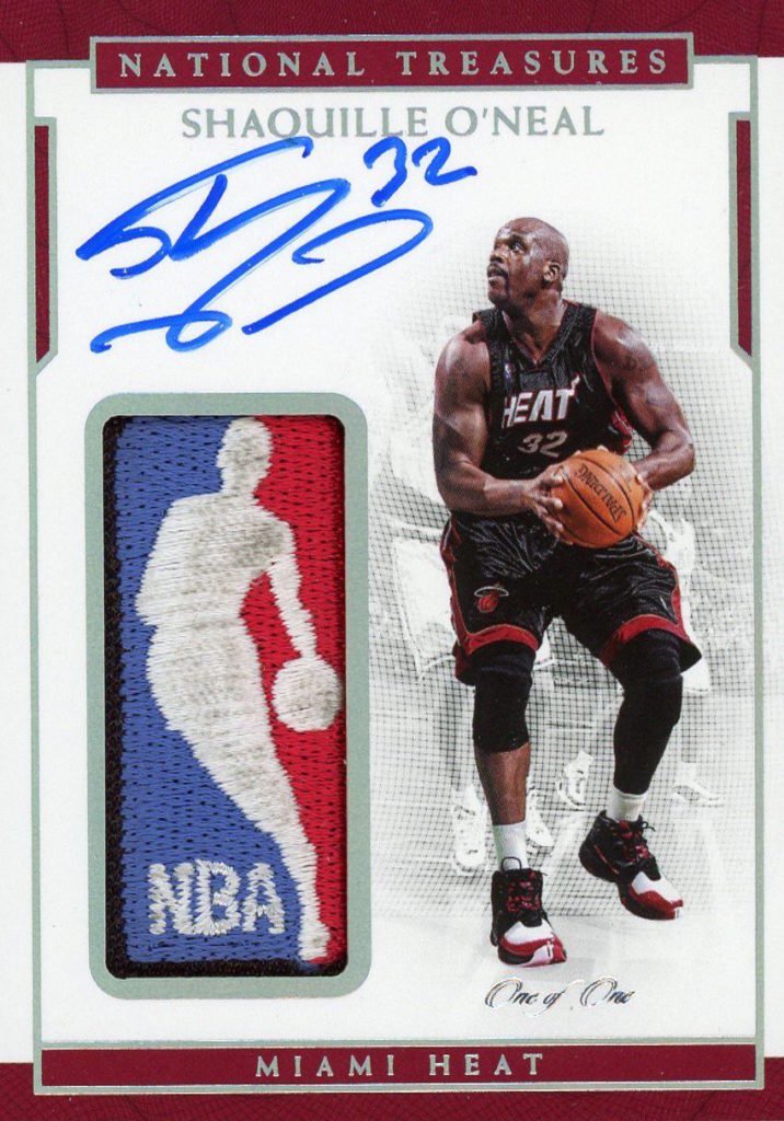 National Treasures Logoman Autos are a slam dunk ... / Blowout Buzz