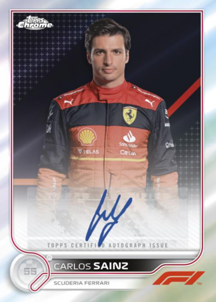 First Buzz: 2022 Topps Chrome Formula 1 racing cards / Blowout Buzz
