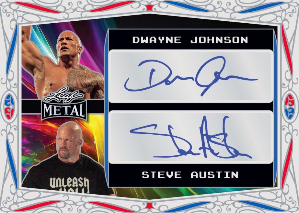 Dwayne 'The Rock' Johnson signs for ... Leaf Trading Cards / Blowout Buzz
