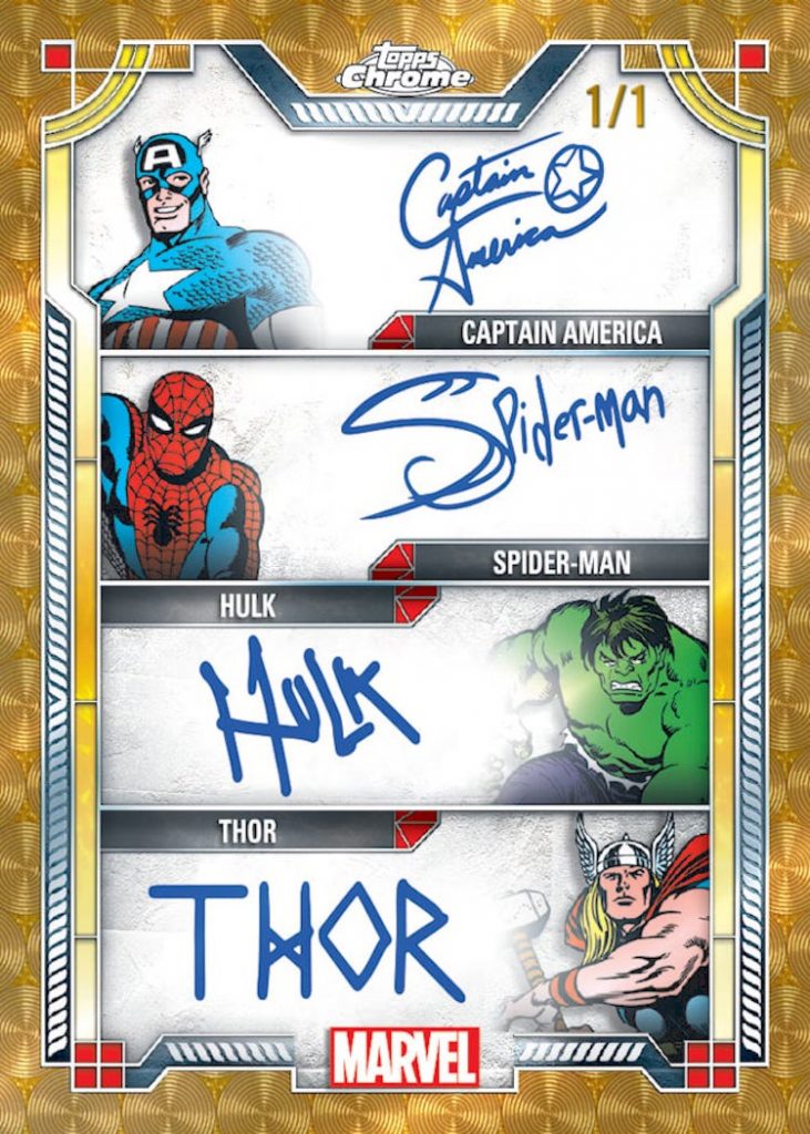 First Buzz: 2024 Topps Chrome Marvel trading cards / Blowout Buzz