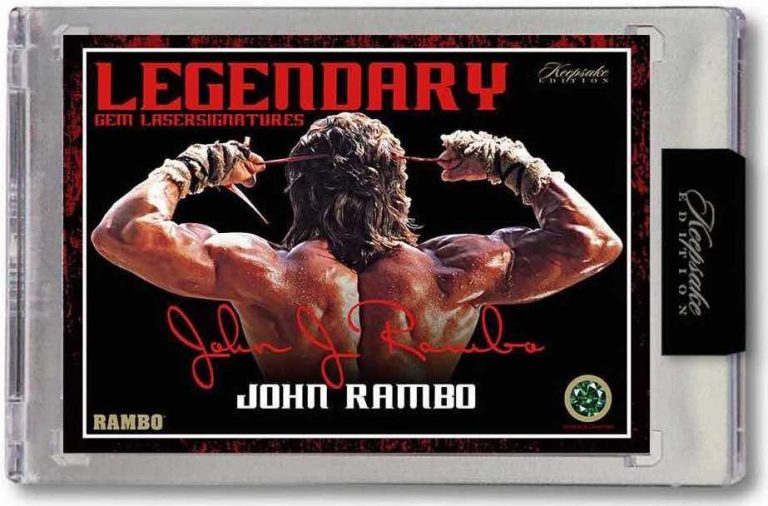 First Buzz: 2024 Rambo Keepsake Edition trading cards / Blowout Buzz
