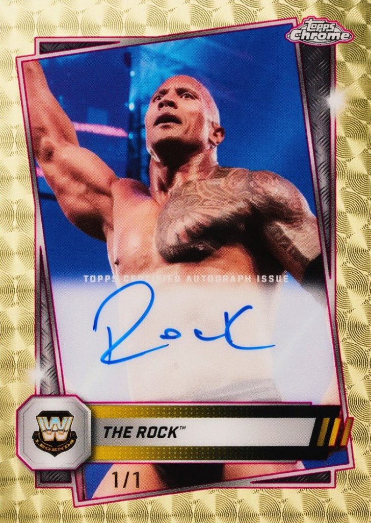 First Buzz: 2025 Topps Chrome WWE cards (updated) / Blowout Buzz