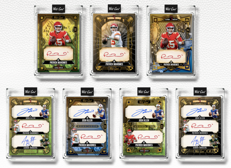 First Buzz: 2024 Wild Card Five Card Draw football cards / Blowout Buzz