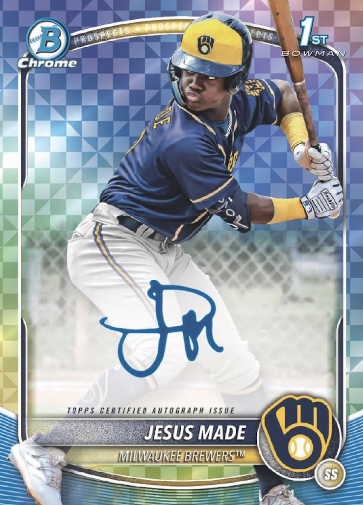 First Buzz: 2025 Bowman baseball cards (updated) / Blowout Buzz