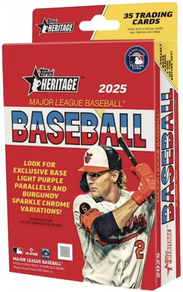 Buzz Break: 2025 Topps Heritage baseball cards (hanger) / Blowout Buzz