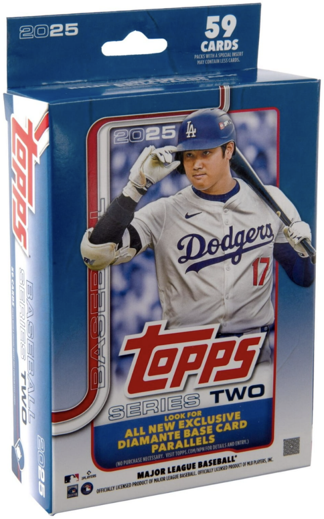 Buzz Break: 2025 Topps Series 2 baseball cards (hanger) / Blowout Buzz