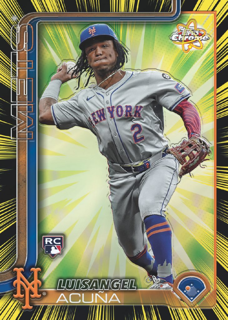 First Buzz: 2025 Topps Chrome baseball cards (updated) / Blowout Buzz