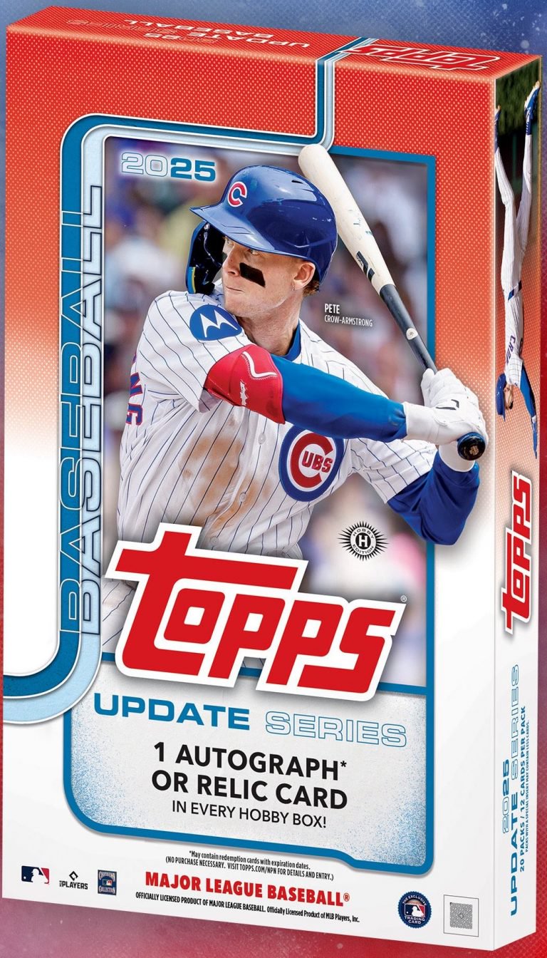 First Buzz: 2025 Topps Update baseball cards / Blowout Buzz