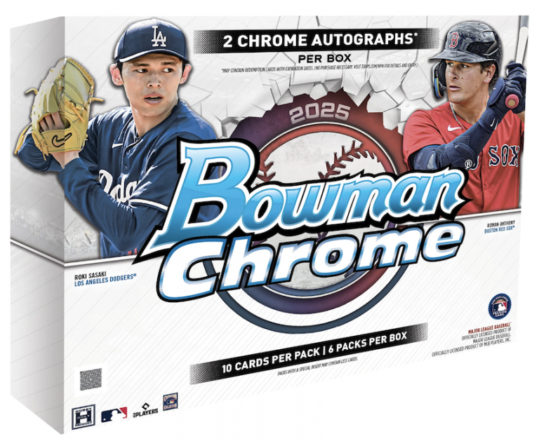 First Buzz: 2025 Bowman Chrome baseball cards (updated) / Blowout Buzz