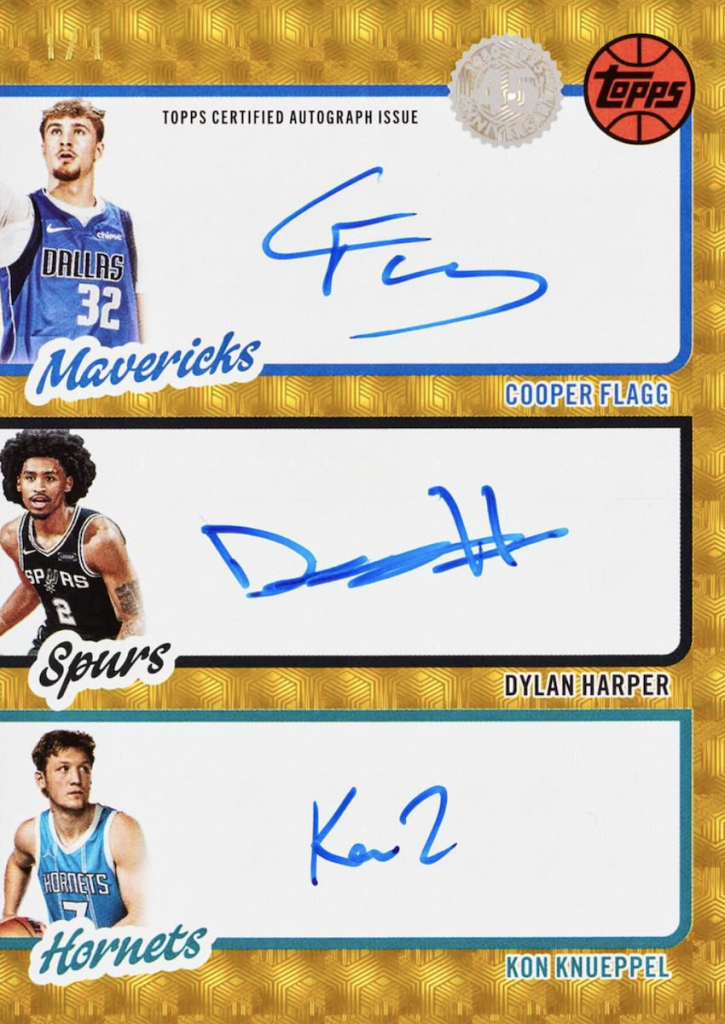 First Buzz: 2025-26 Topps NBA cards (updated) / Blowout Buzz