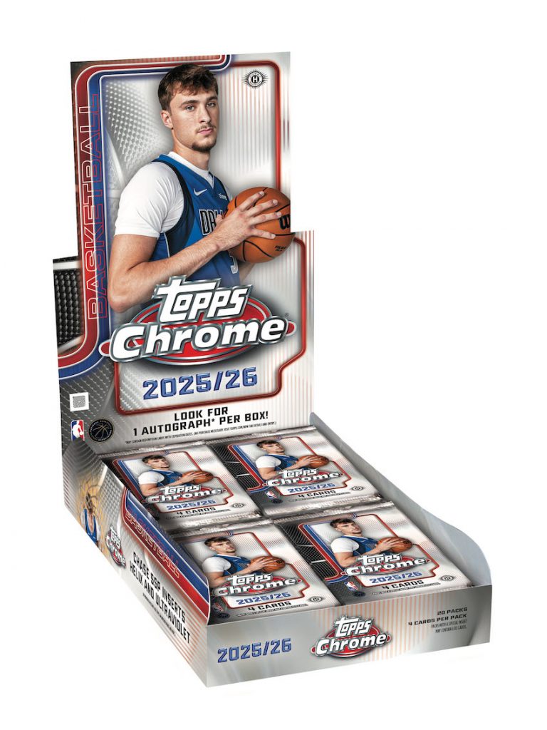 First Buzz: 2025-26 Topps Chrome NBA cards (updated) / Blowout Buzz