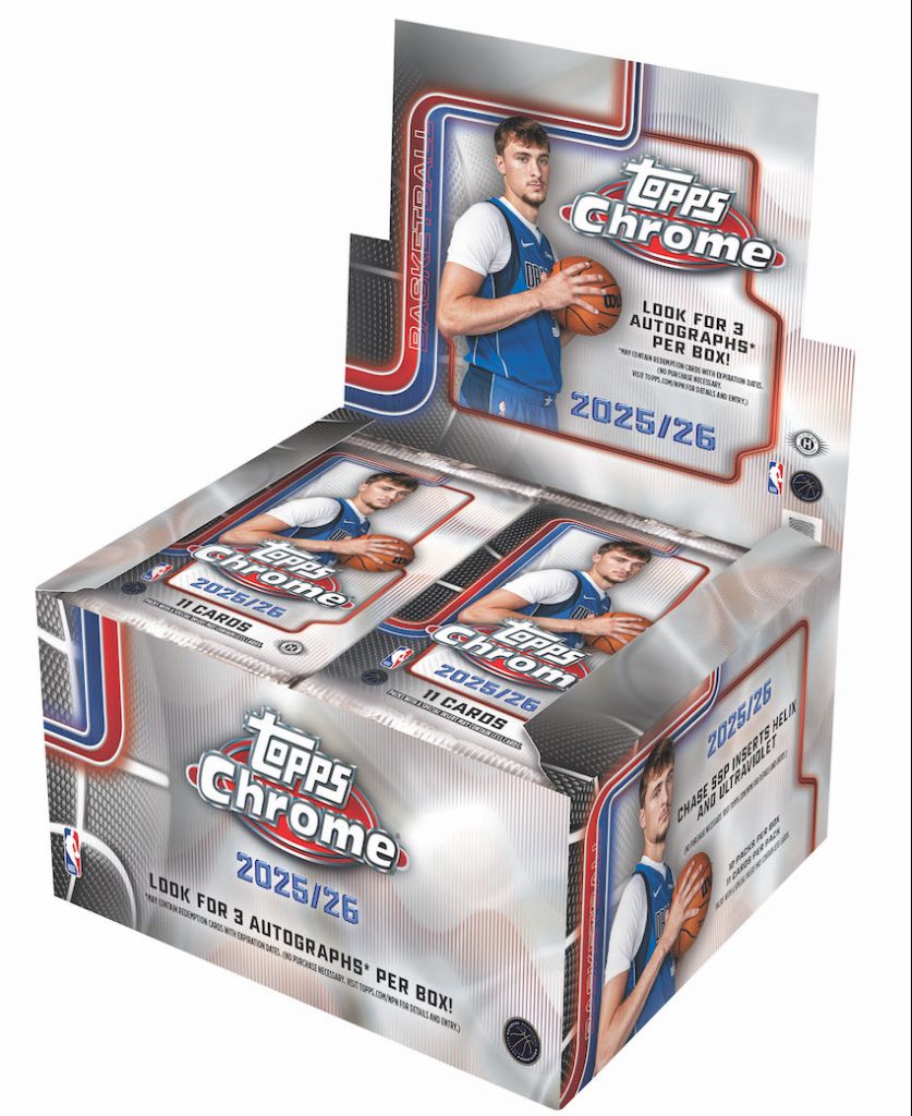 First Buzz: 2025-26 Topps Chrome NBA cards (updated) / Blowout Buzz