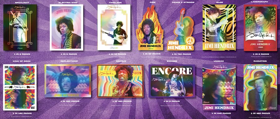 First Buzz: 2025 Keepsake Jimi Hendrix Collection trading cards ...