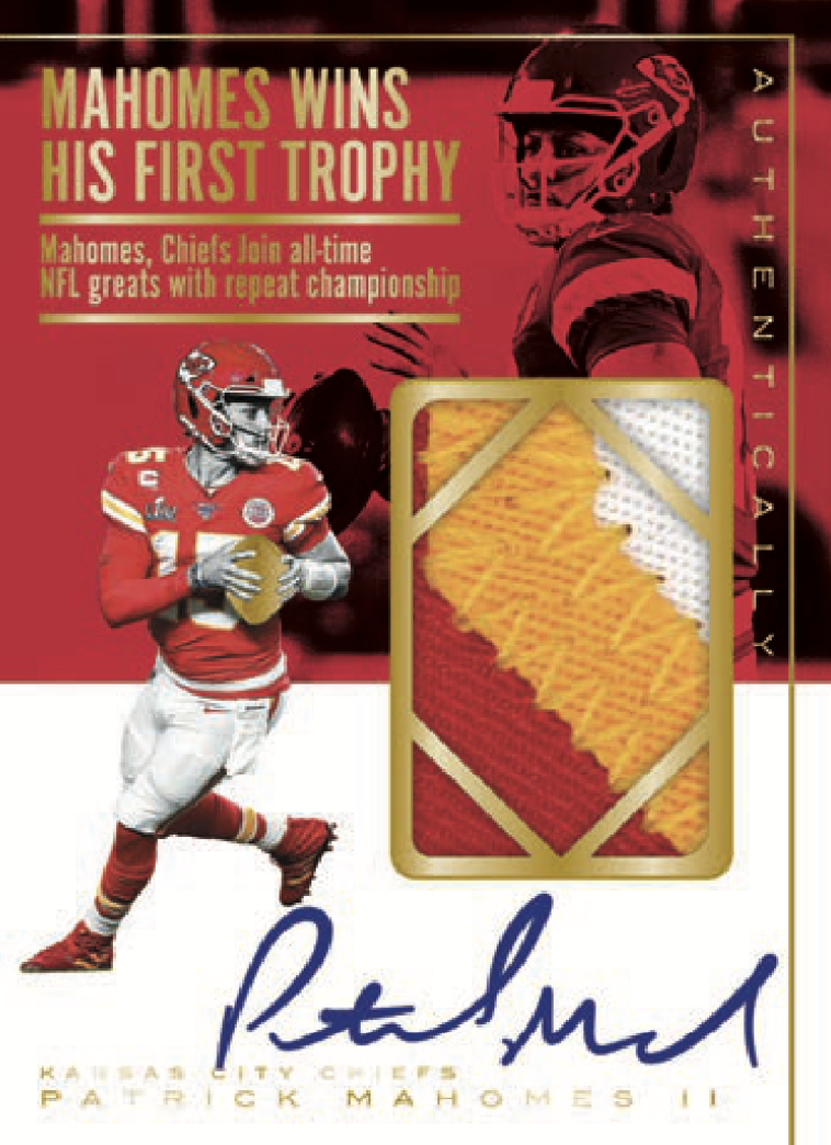 First Buzz: 2025 Panini Authentically Mahomes football cards / Blowout Buzz