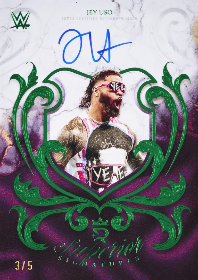 First Buzz: 2025 Topps WWE Royalty trading cards (updated) / Blowout Buzz